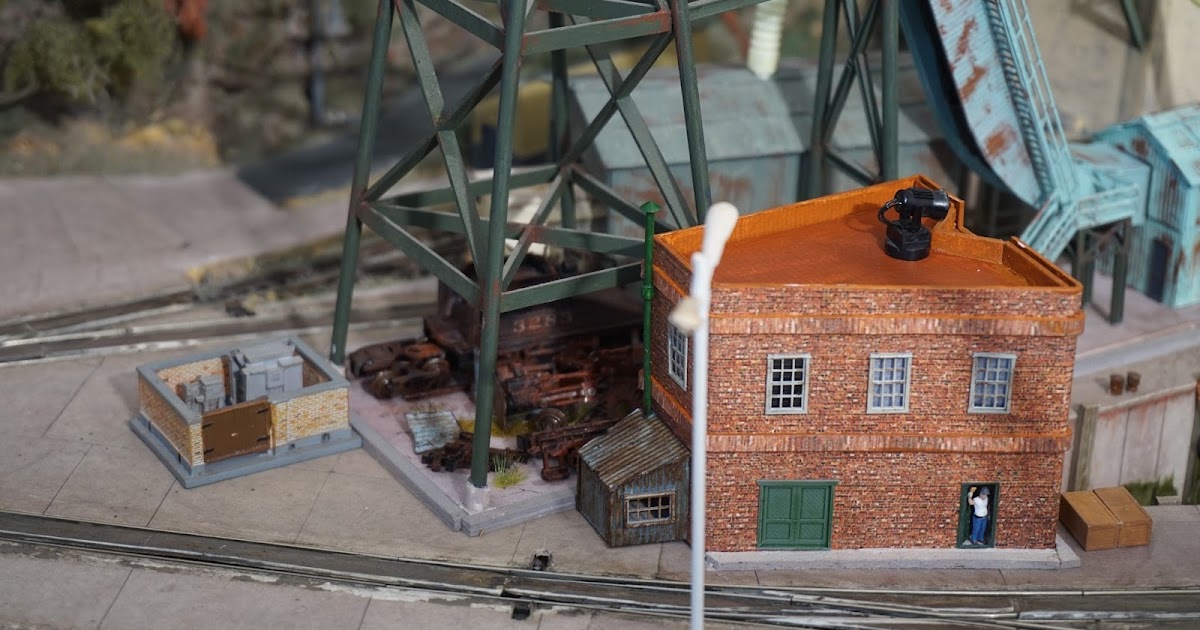 Wrightsville Port: N-Scale Waterfront Layout: Port office, Junk Yard ...