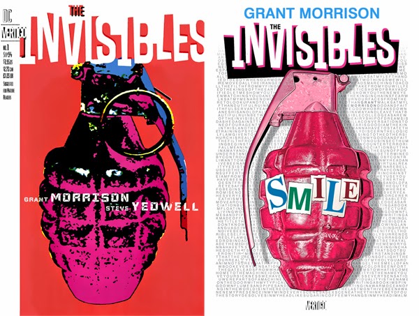 I love comic covers: Remake: The Invisibles #1 / The Invisibles Omnibus