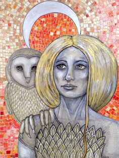 ESTAS DIVINIDADES PSIQUEMOLAN: BLODEUWEDD : DEIDAD CEREMONIAS INCIÁTICAS