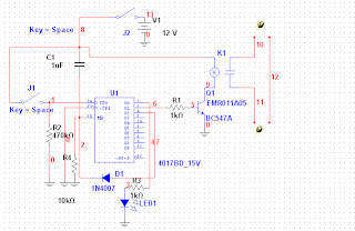 Circuit Design And Technology: How To Use A Decade Counter CD4017 To ...