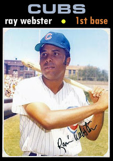 1971 Baseball Card Update: 1971 Chicago Cubs (3rd T): 83-79, .512, 14GB