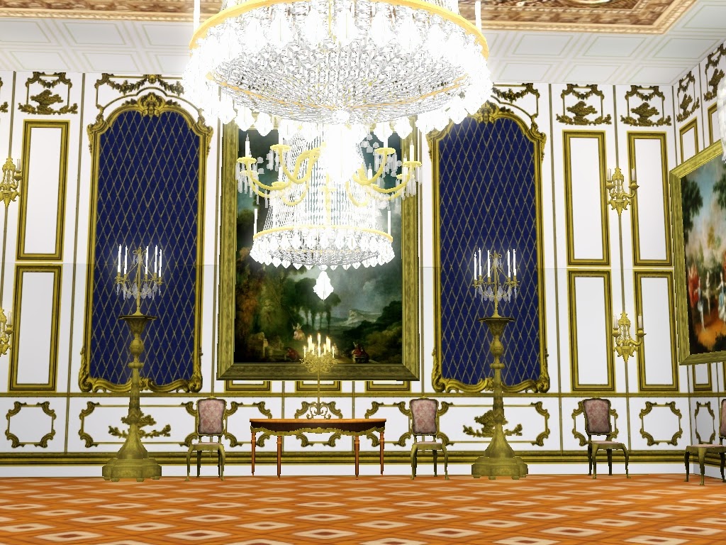Royal Versailles Wall Panels Set For TS3