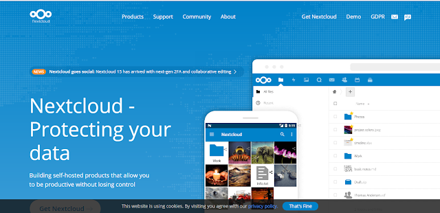 Cara Membuat Private Cloud Storage menggunakan Nextcloud