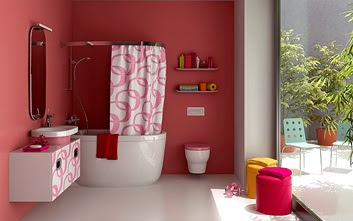 Decoracion de Baños Color Rosa | Decoraciones Cocinas