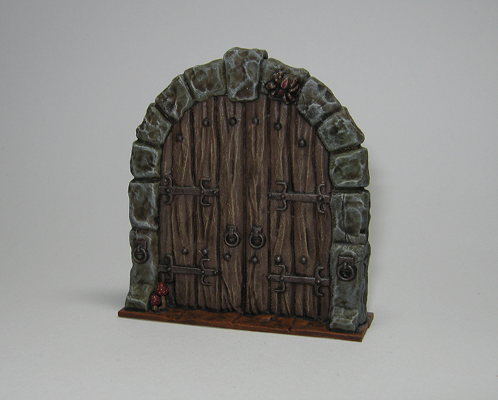 SOMETHING IN THE DUNGEON: DUNGEON DOORS ALL COMPLETED!!