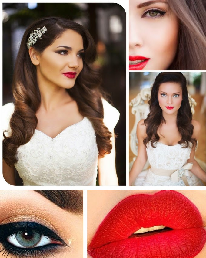 Natasha Wedding Essentials Classic Red Lips And Cat Eyes