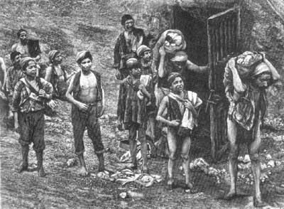 lo spettacolo dell'emozione: i carusi