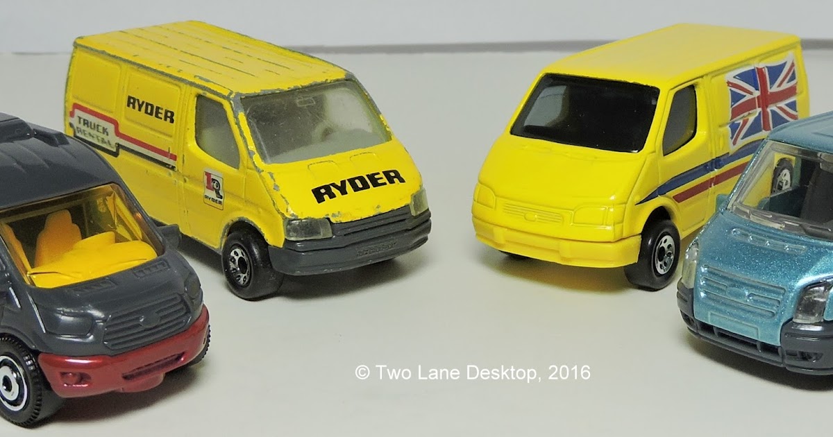 Matchbox 2015 Ford Transit TV New Van, 1990, 1995, and 2006 Ford ...