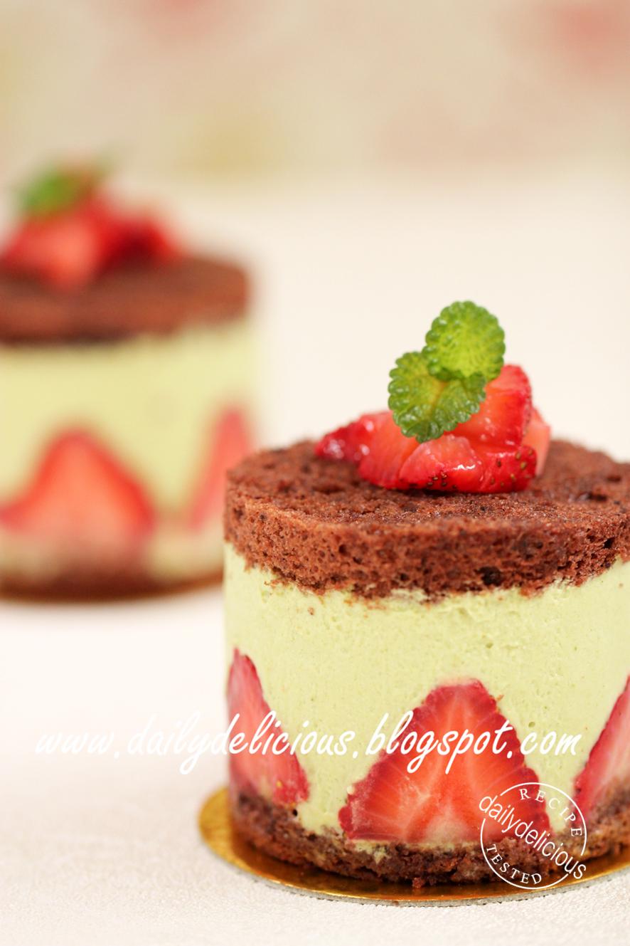 dailydelicious: July 2011 Daring Bakers’ Challenge # 54: FRESH MATCHA ...
