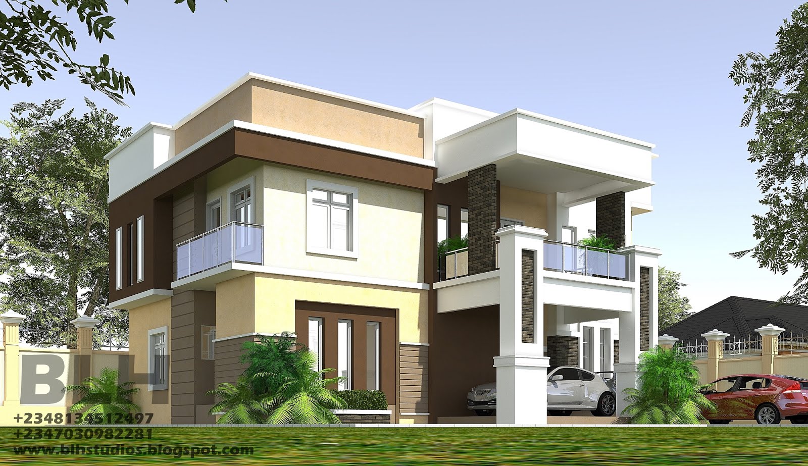 Architectural Designs by Blacklakehouse: 2 bedroom Bungalow + 3 Bedroom ...