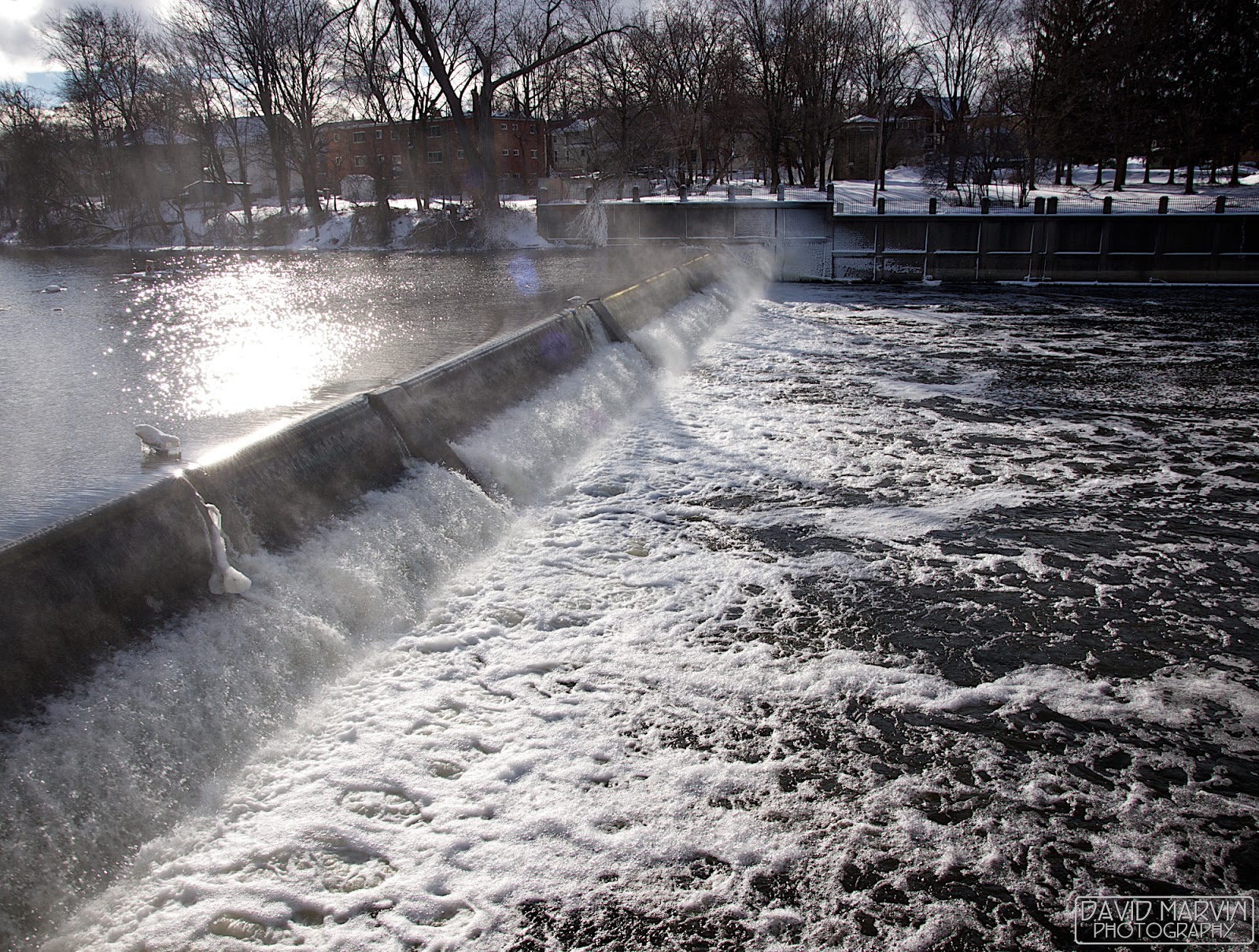 David Marvin Photography - Lansing, Michigan: Brenke Fish Ladder & Dam