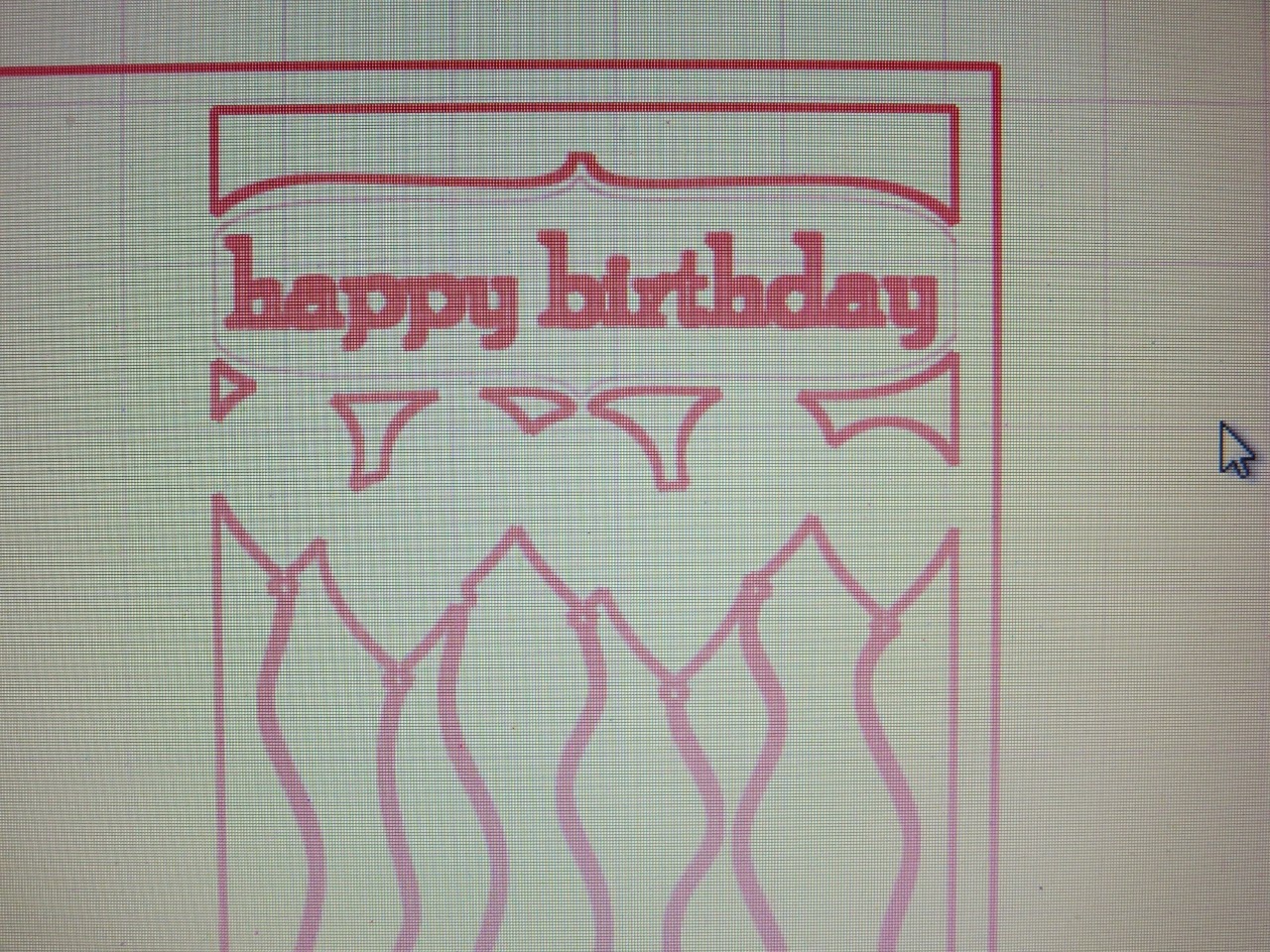 She's a Sassy Lady: SILHOUETTE BIRTHDAY CARD