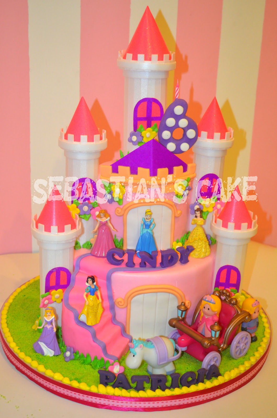 sebastian cake: Princess cake