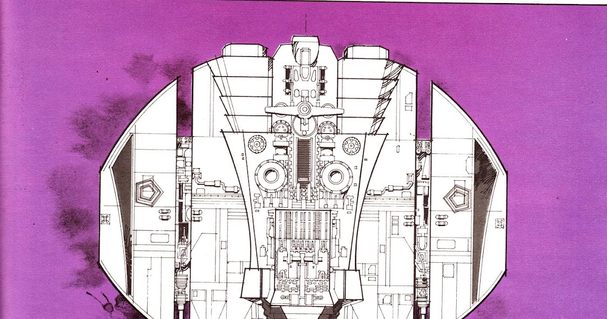 STARLOGGED - GEEK MEDIA AGAIN: 1978: CYLON RAIDER BLUEPRINTS ...