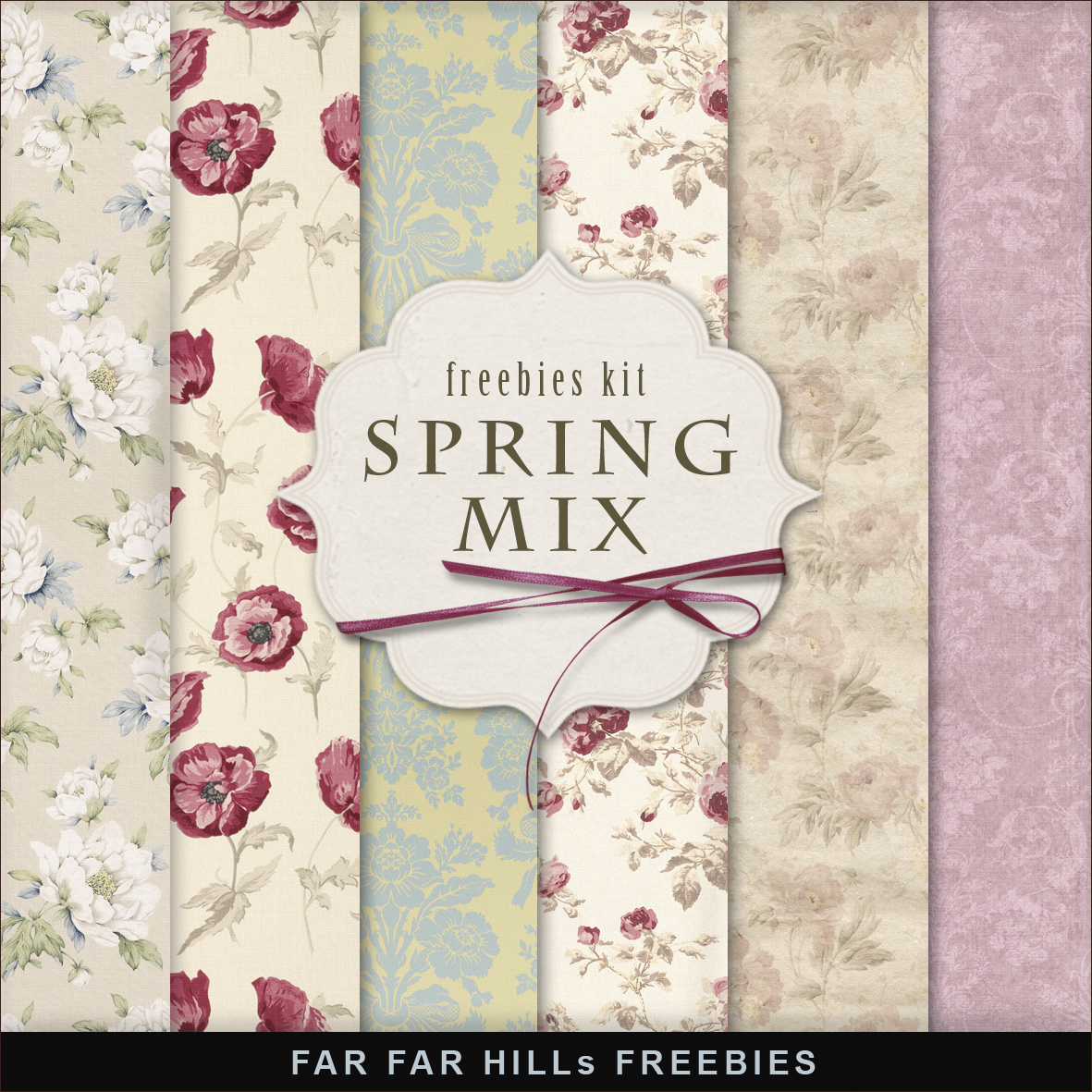 New Freebies Background Kit - Spring Mix:Far Far Hill - Free database ...