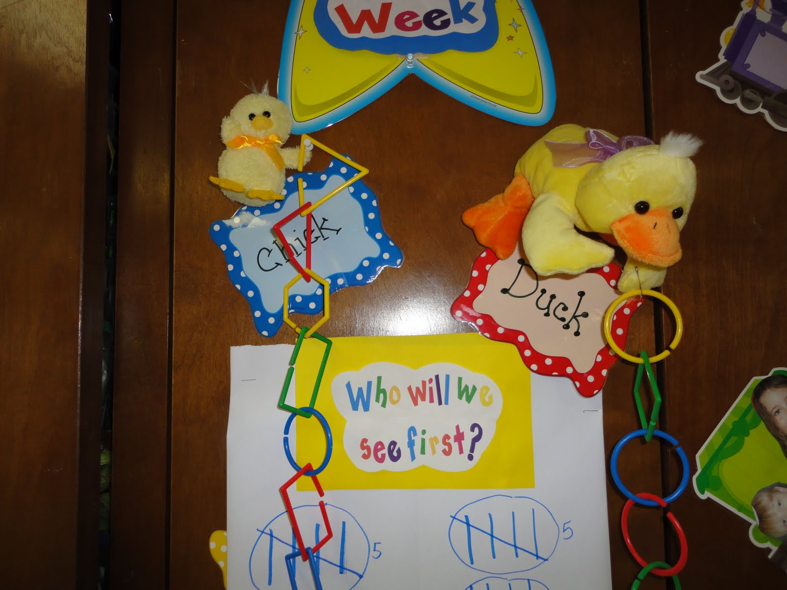 Krazy for Kindergarten Goes to 3rd!: With a chick, chick here...!
