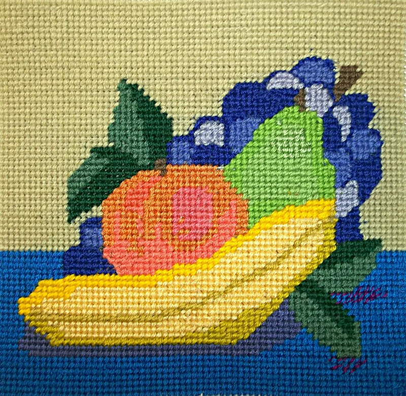 Still Life in Needlework, Part II | Cuttings from Annake's Garden