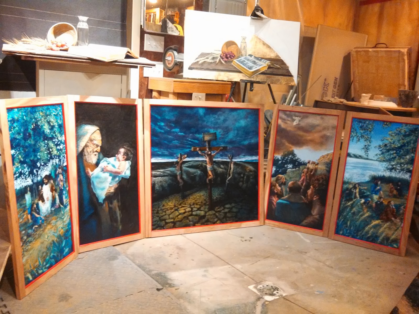 Triptych Frame Assembly — JJJaspersen Studios