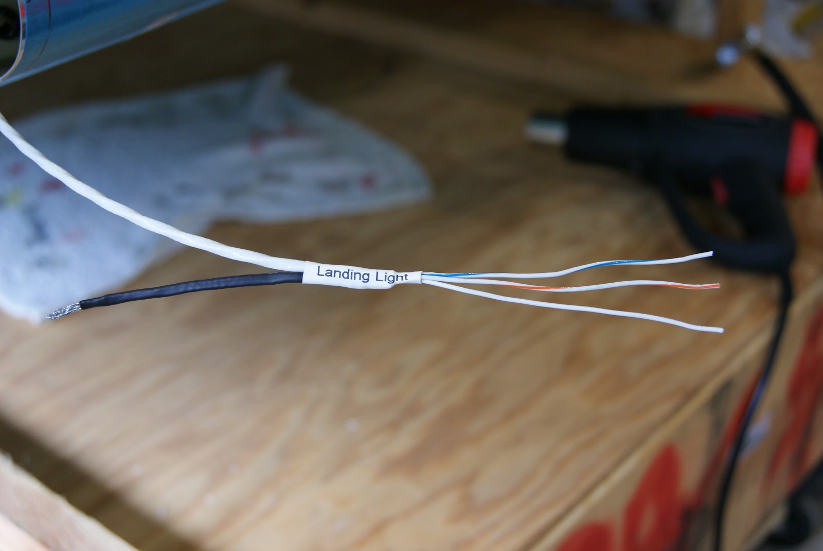 DOG Aviation John's RV-12 Blog: Preparing Shielded Cable For Landing ...