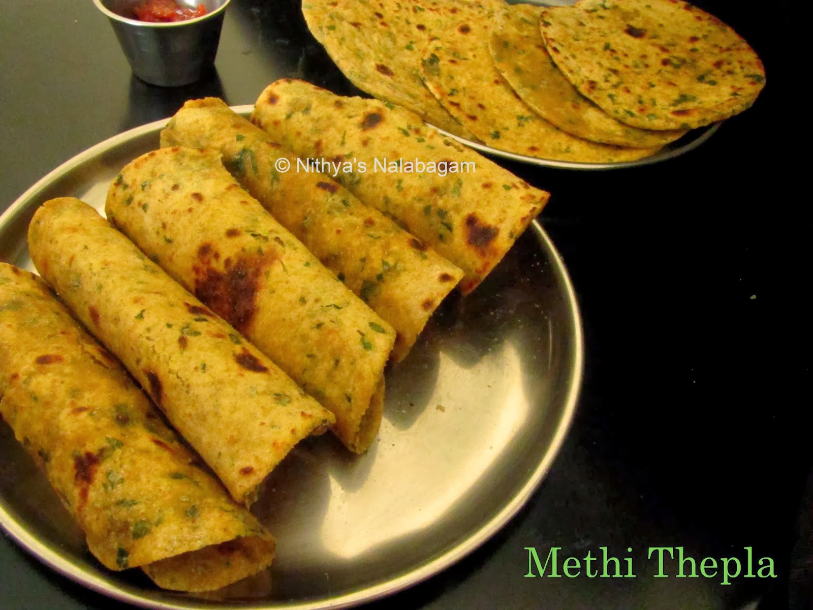 Methi Thepla | Vendhaya Keerai Chapati |Nithya's Nalabagam
