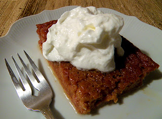 Seasonal Eating: Persimmon Pudding I