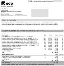 Historicando: FACTURA EDP - Explicada tim-tim por tim-tim