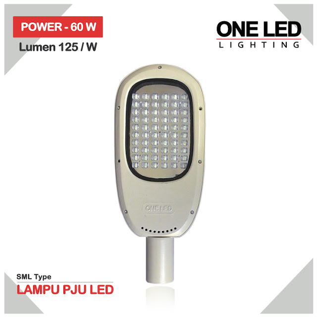 Energi Surya: Lampu PJU LED 60 Watt (SML Series)