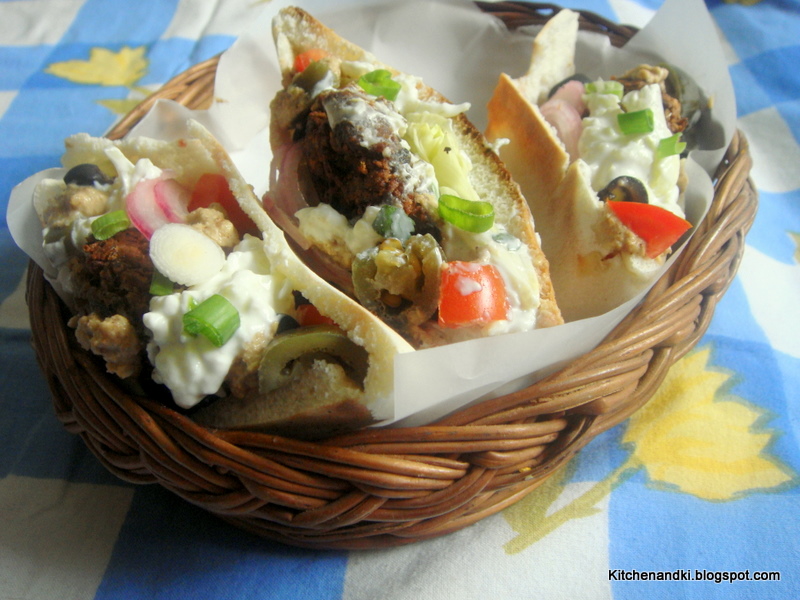 Falafel Pita Pockets