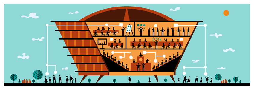 Blogoliolio: IBM Think Tank Illustrations