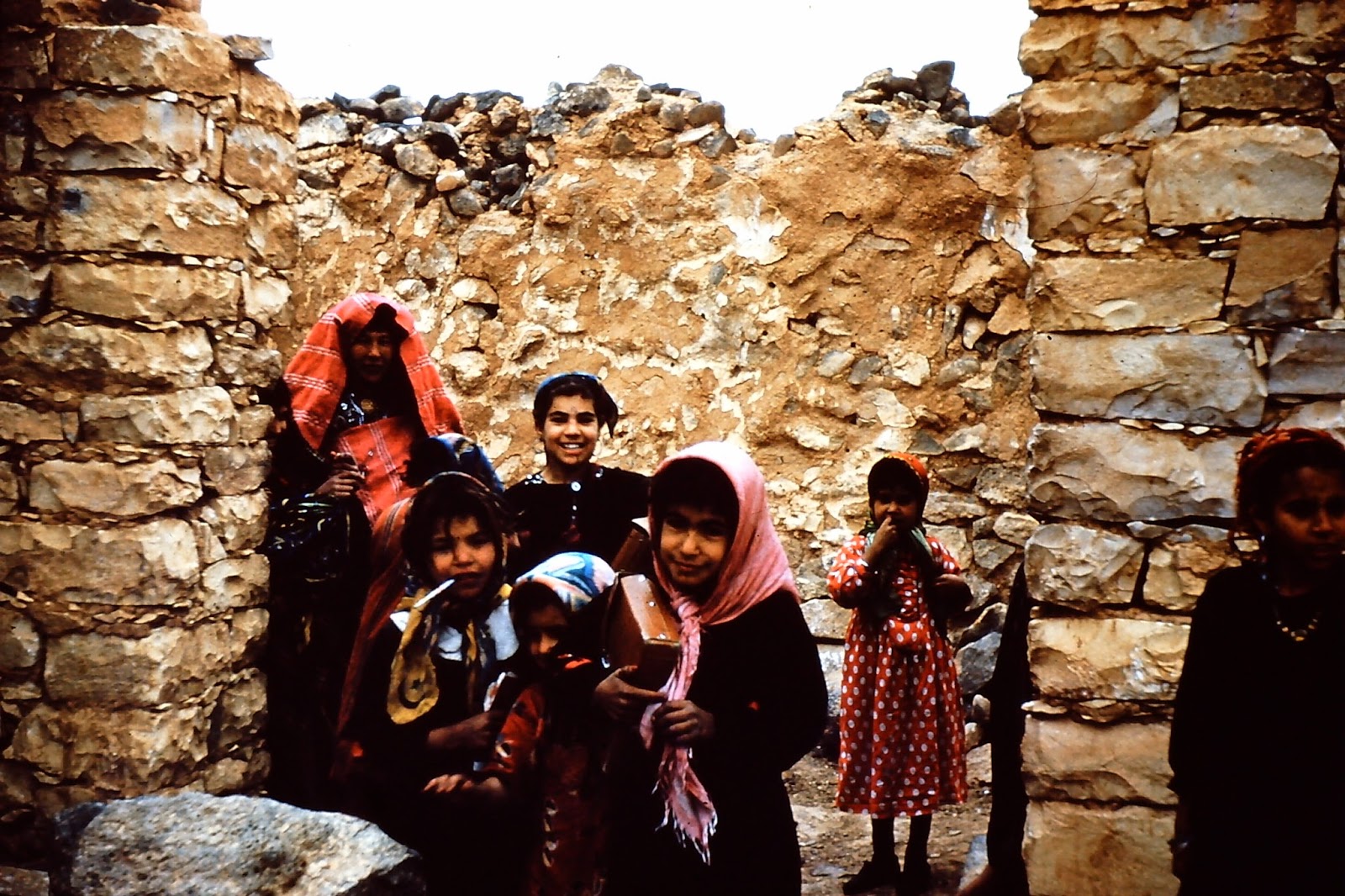 Slide of the day - Children in Libya 1960