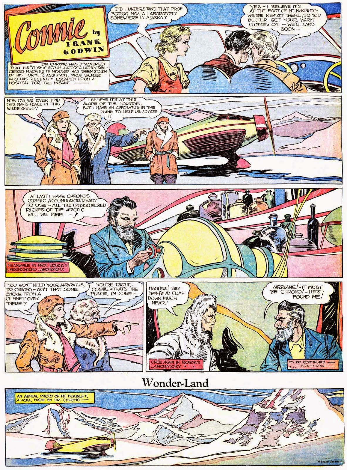 Ominous Octopus Omnibus: CONNIE By Frank Godwin