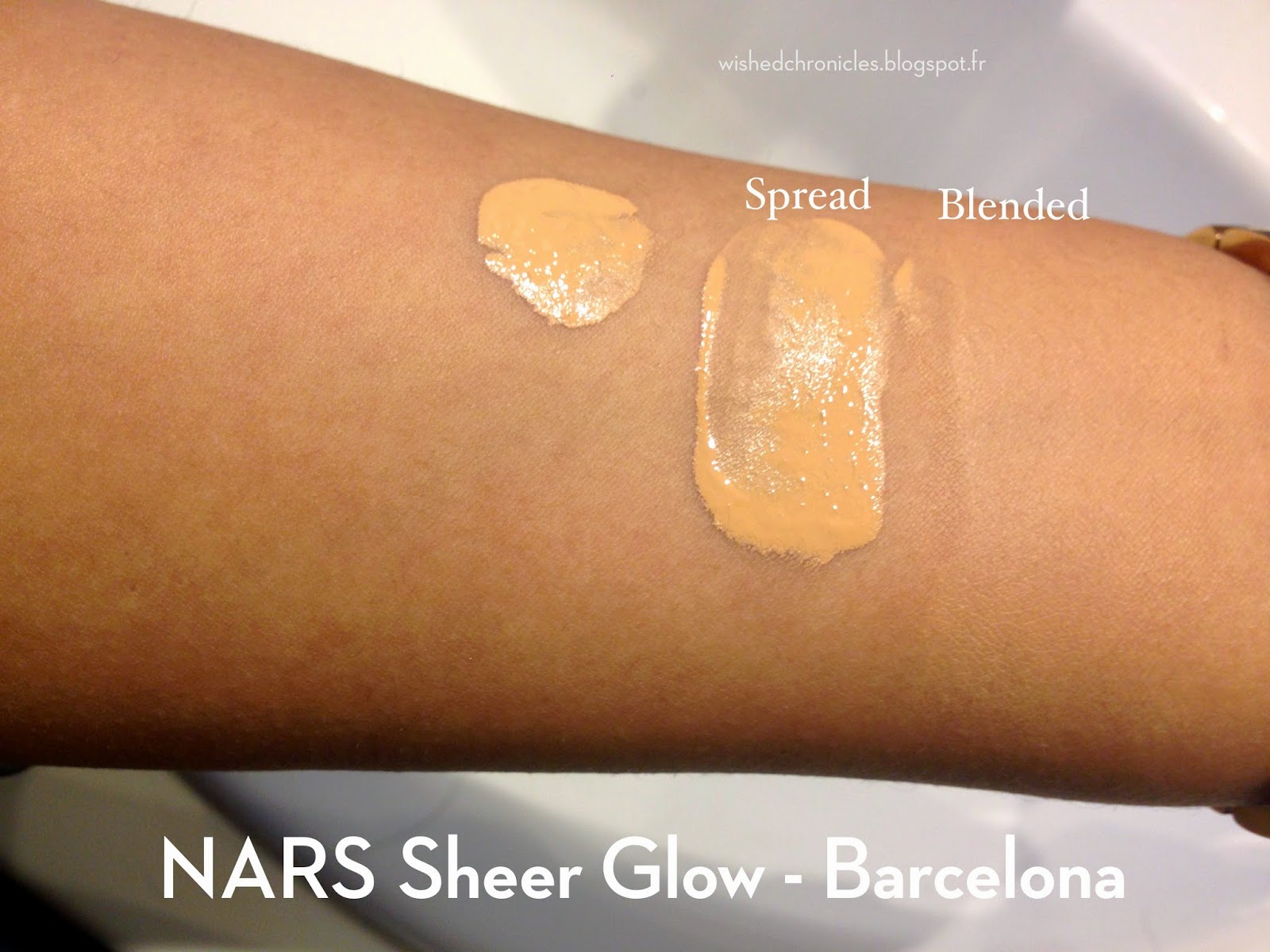 NARS Chronicles : NARS Sheer Glow in Barcelona - Swatches & Review ...
