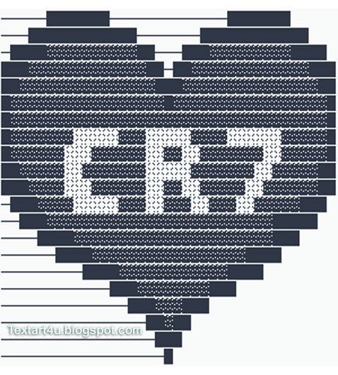 I Love Cristiano Ronaldo | CR7 Text Art | Cool ASCII Text Art 4 U