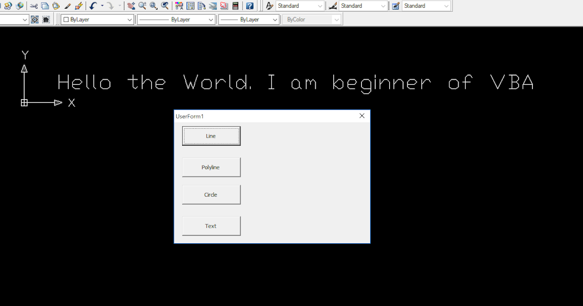 VBA AUTOCAD EXEL VB.NET: Lập trình VBA Autocad tạo đối tượng text chữ trong Autocad