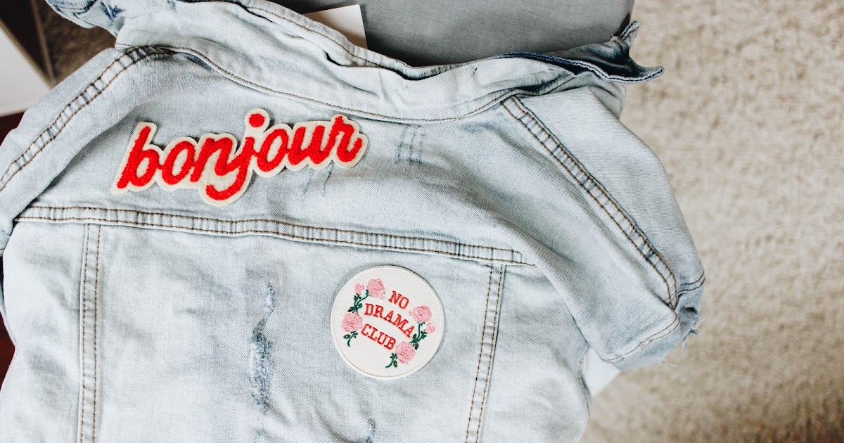 DIY Embellished Denim Jacket