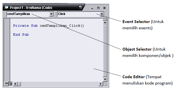 User Interface,Property dan Event padaVisual Basic - STUDY RPL