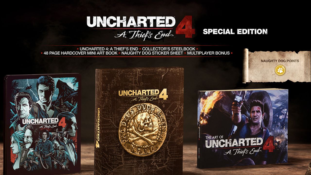 Uncharted 4: A Thief's End (PS4) — trailers mostram edições especiais ...