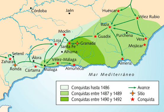 HISTORIA ESPAÑA IES VENANCIO BLANCO: GUERRA DE GRANADA (1482-1492)