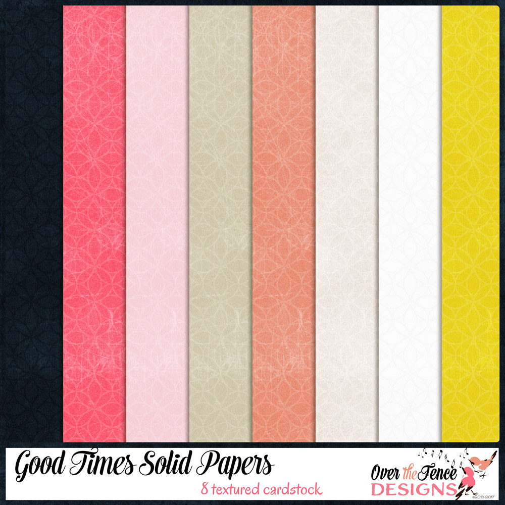 Laurel Janette Scrapbook Designs: Over the Fence Designs - Good Times