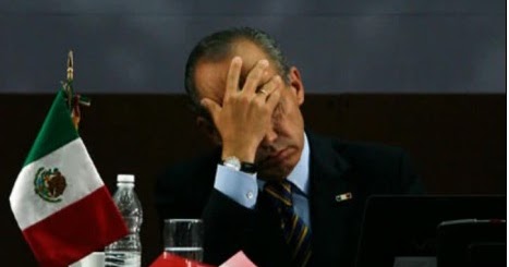 Felipe Calderón eres un borracho, después te fuiste con tu amante a la ...