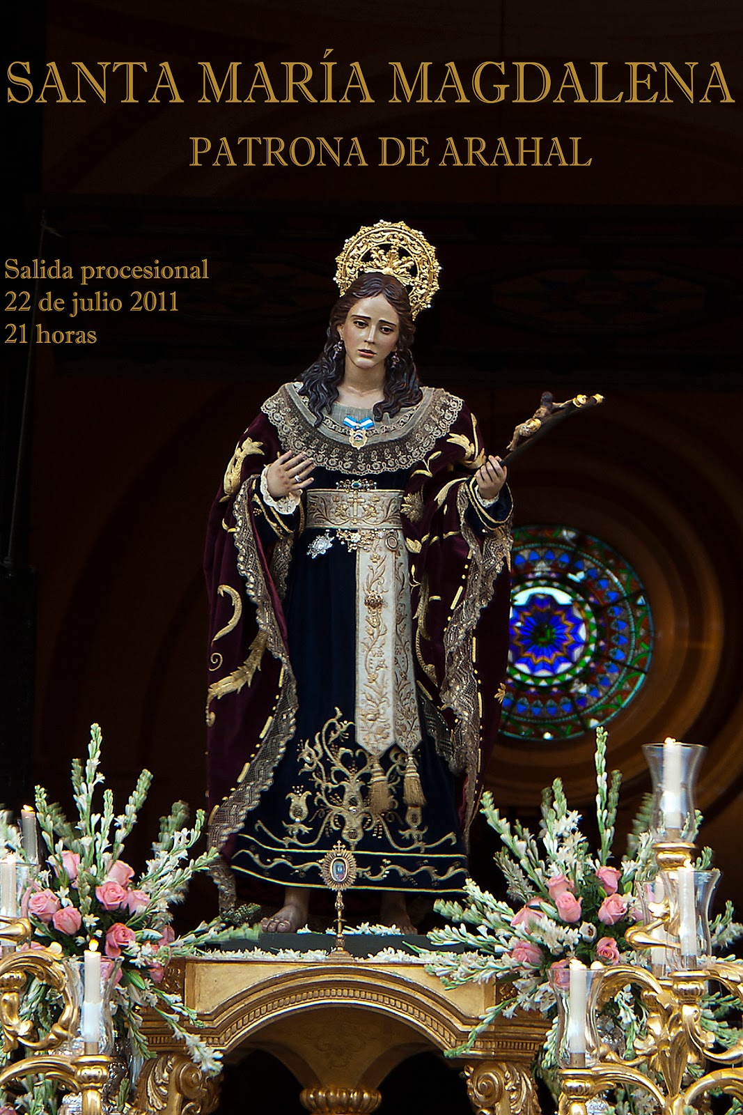 Costaleros de Arahal: Salida Procesional de la patrona Santa María ...