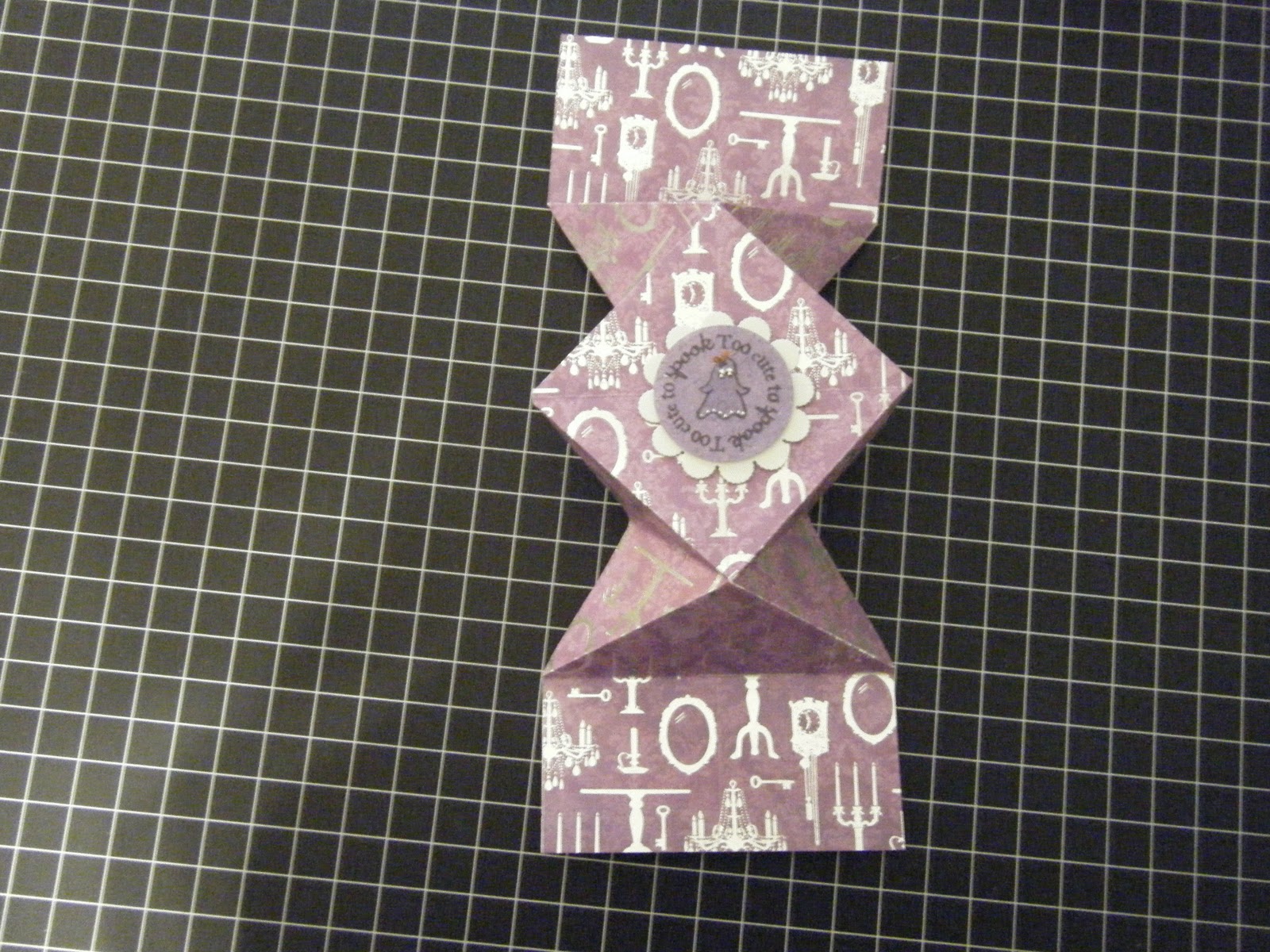 She's a Sassy Lady: Diamond Shaped Cards