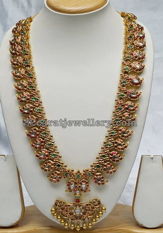 Dark Ruby Mango Mala - Jewellery Designs