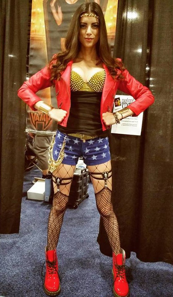 'Xplosion of Awesome: Punk Rock Wonder Woman by LeeAnna Vamp