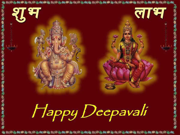 Holi Diwali Status: Subh Labh Diwali Mata Lakshmi And Ganeshji HD ...