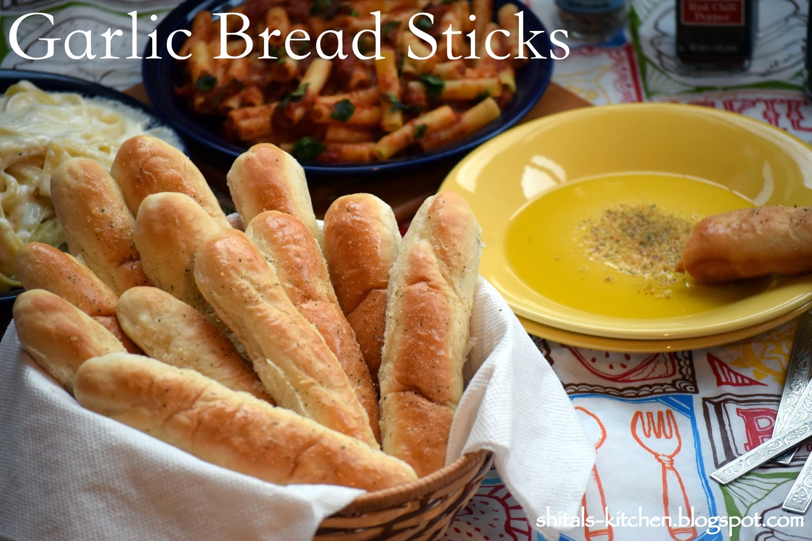 Shital's-Kitchen: Garlic Bread Sticks