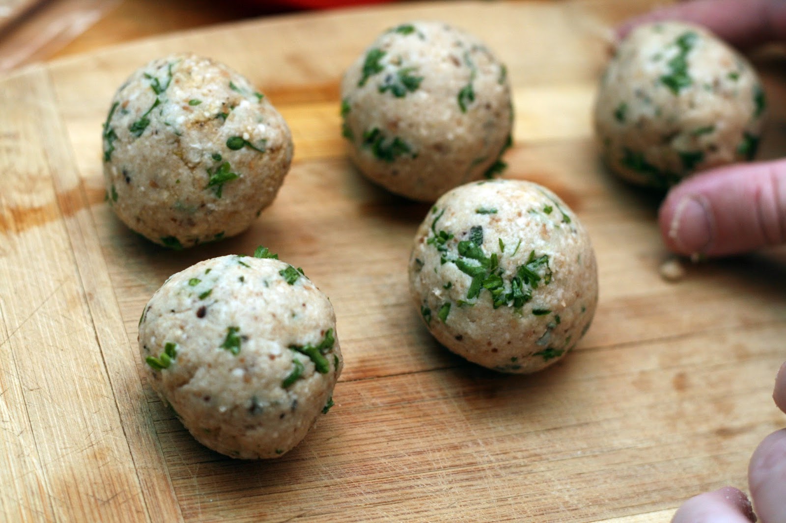 Spring Matzo Ball Soup with Herb Matzo Balls – Coconut & Lime