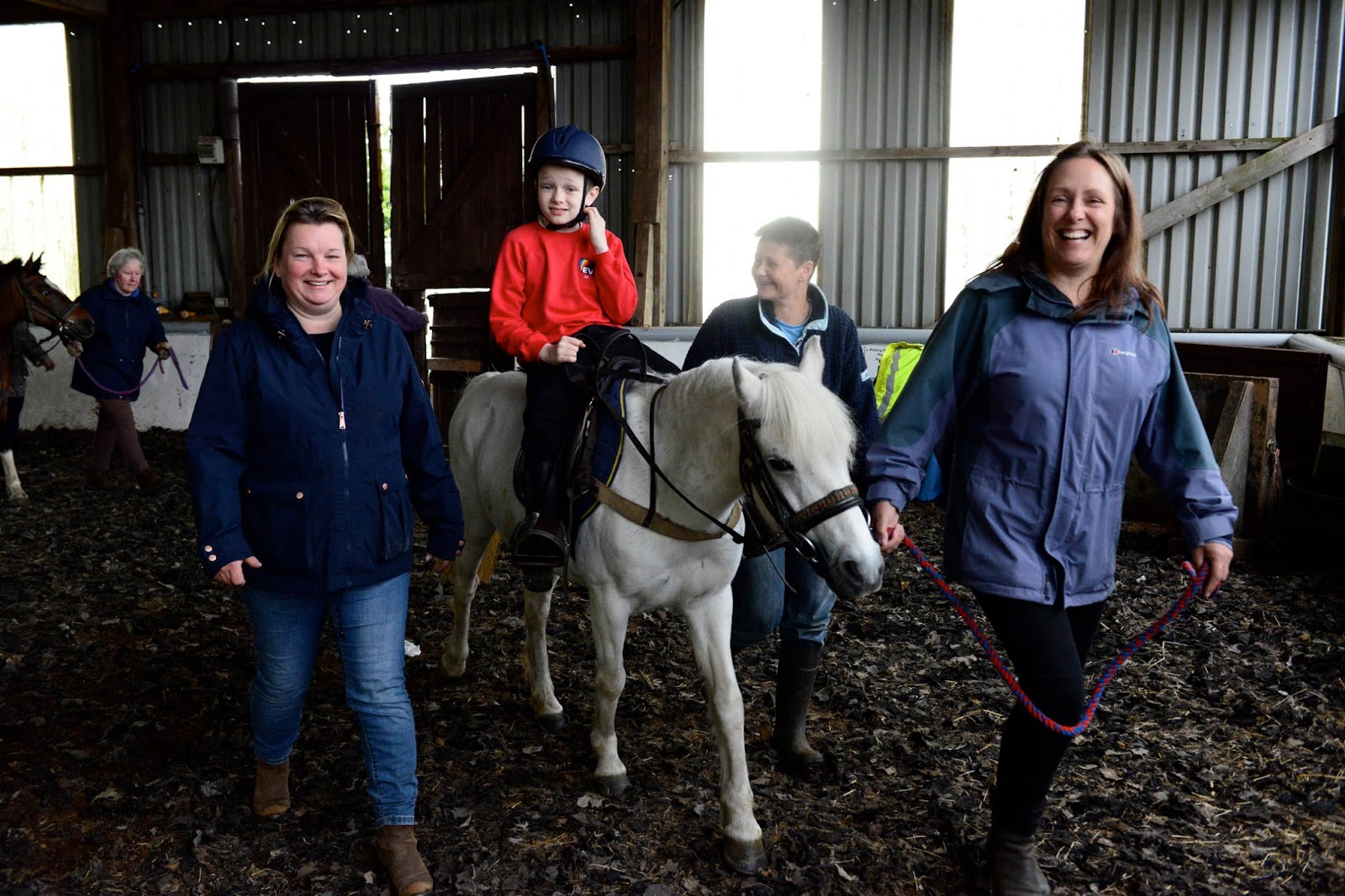 Teesdale Mercury: Child's play as Gill passes on a love of riding