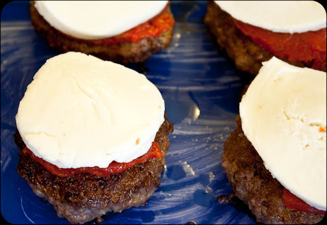 Knit Nat: Italian Cheeseburgers with Homemade Pasta and Cheese