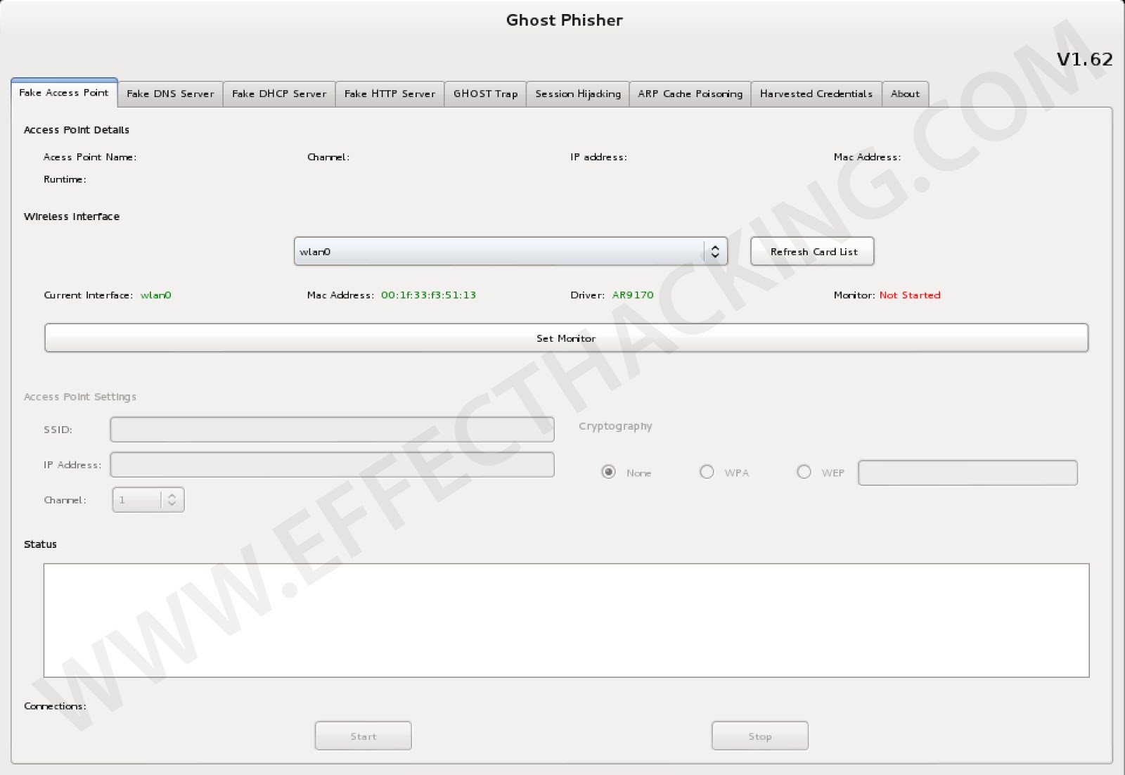 Ghost Phisher - Tool For Phishing and Penetration Attacks